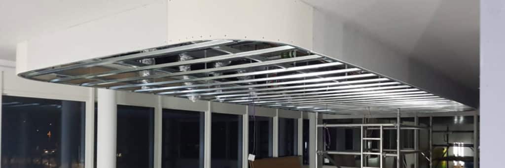 Metal Frame Ceilings | Spread It Plastering And Coving